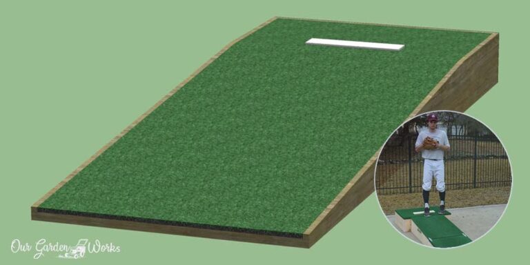 How To Build A Pitching Mound Using Scrap Woods?