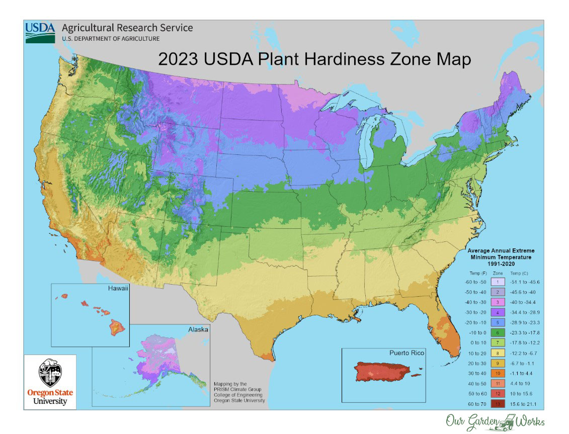 USDA Hardiness Zone Finder - Find Your Zone by ZIP Code