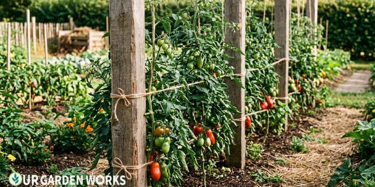 How to Stake Tomatoes — 5 Methods Compared (With Setup Instructions)